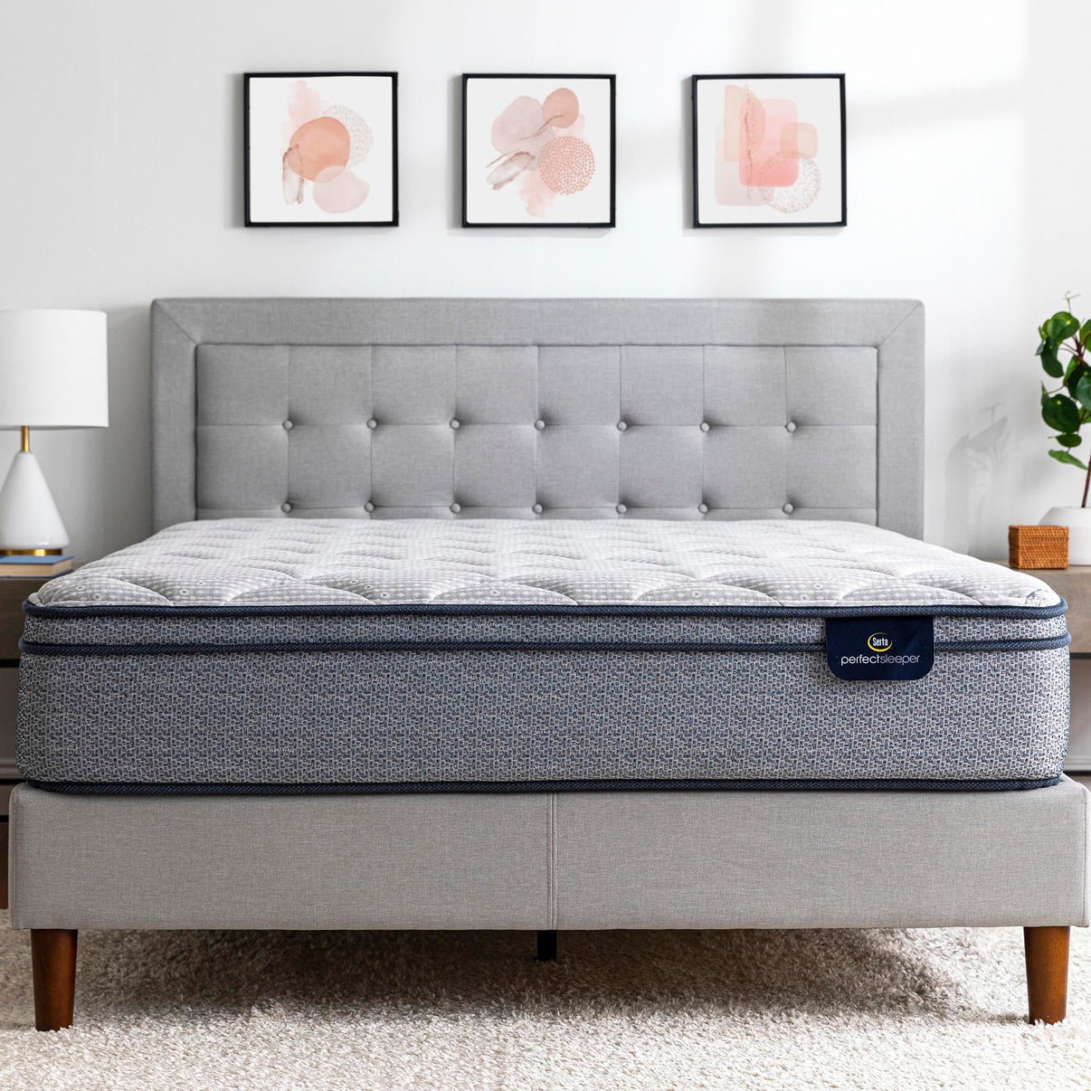 Serta Charlotte Plush Euro Top