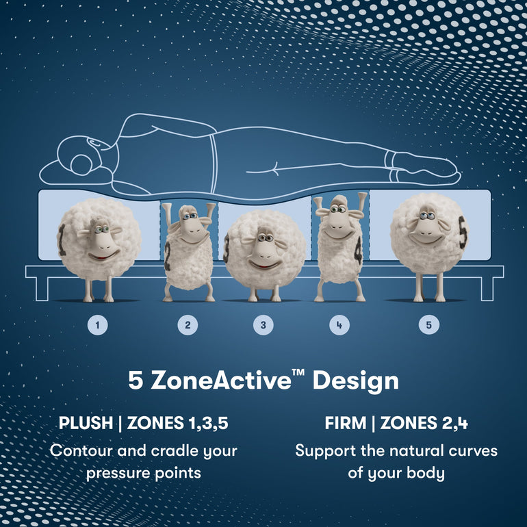 Serta Perfect Sleeper Pro Mattress with 5 Zones