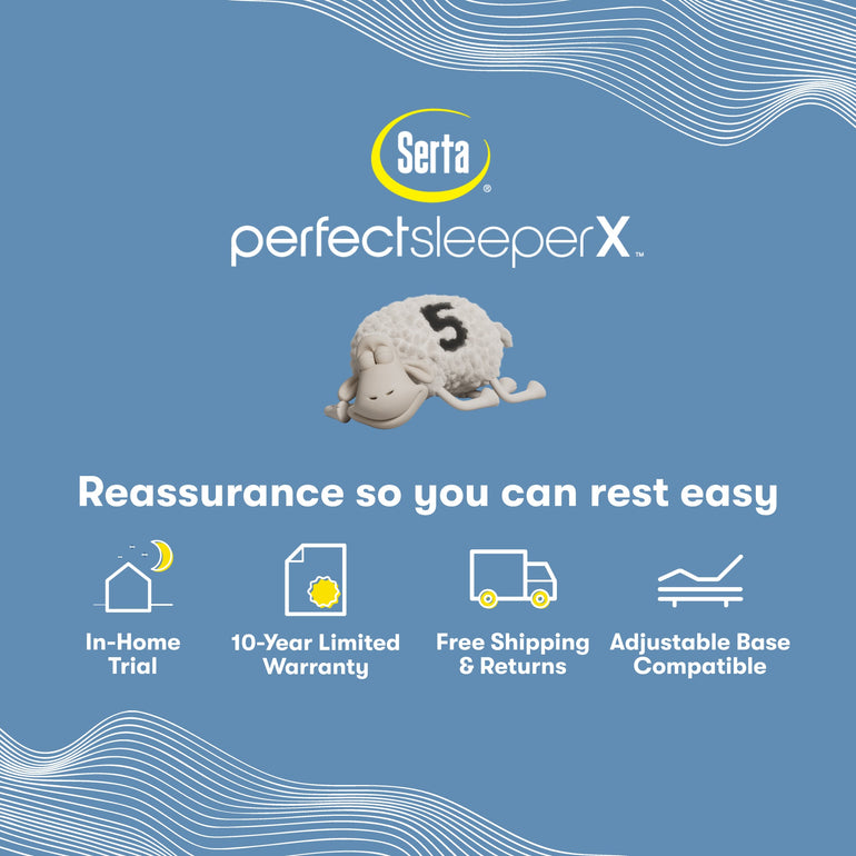 Serta Perfect Sleeper X Quilted Top Hybrid Mattress