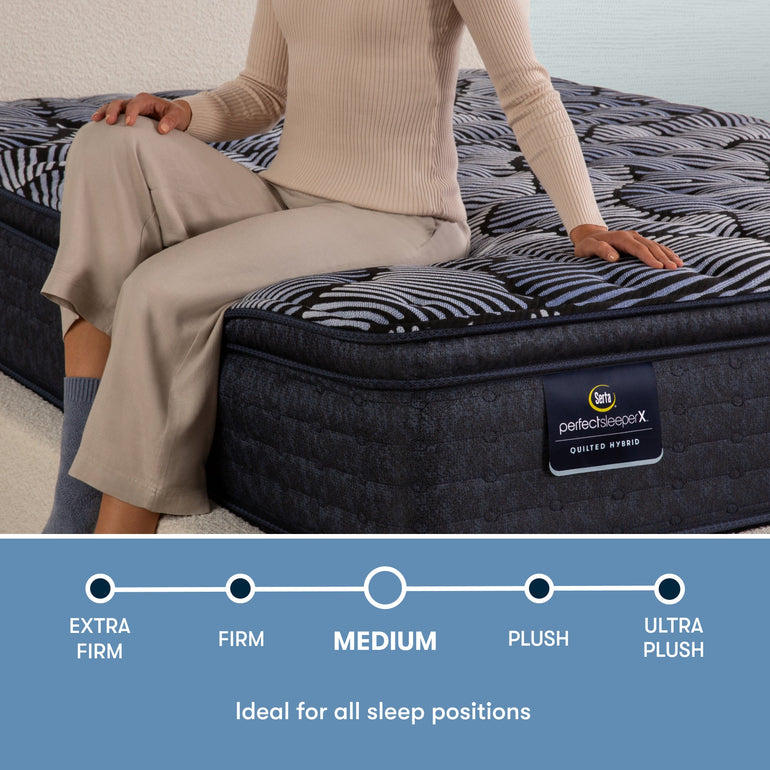 Serta Perfect Sleeper X Quilted Top Hybrid Mattress