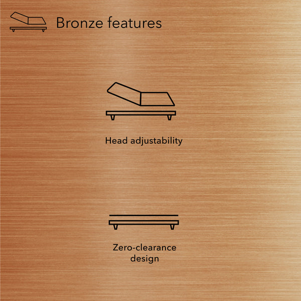 Baselogic Bronze by Serta - Adjustable Bed Frame Bases