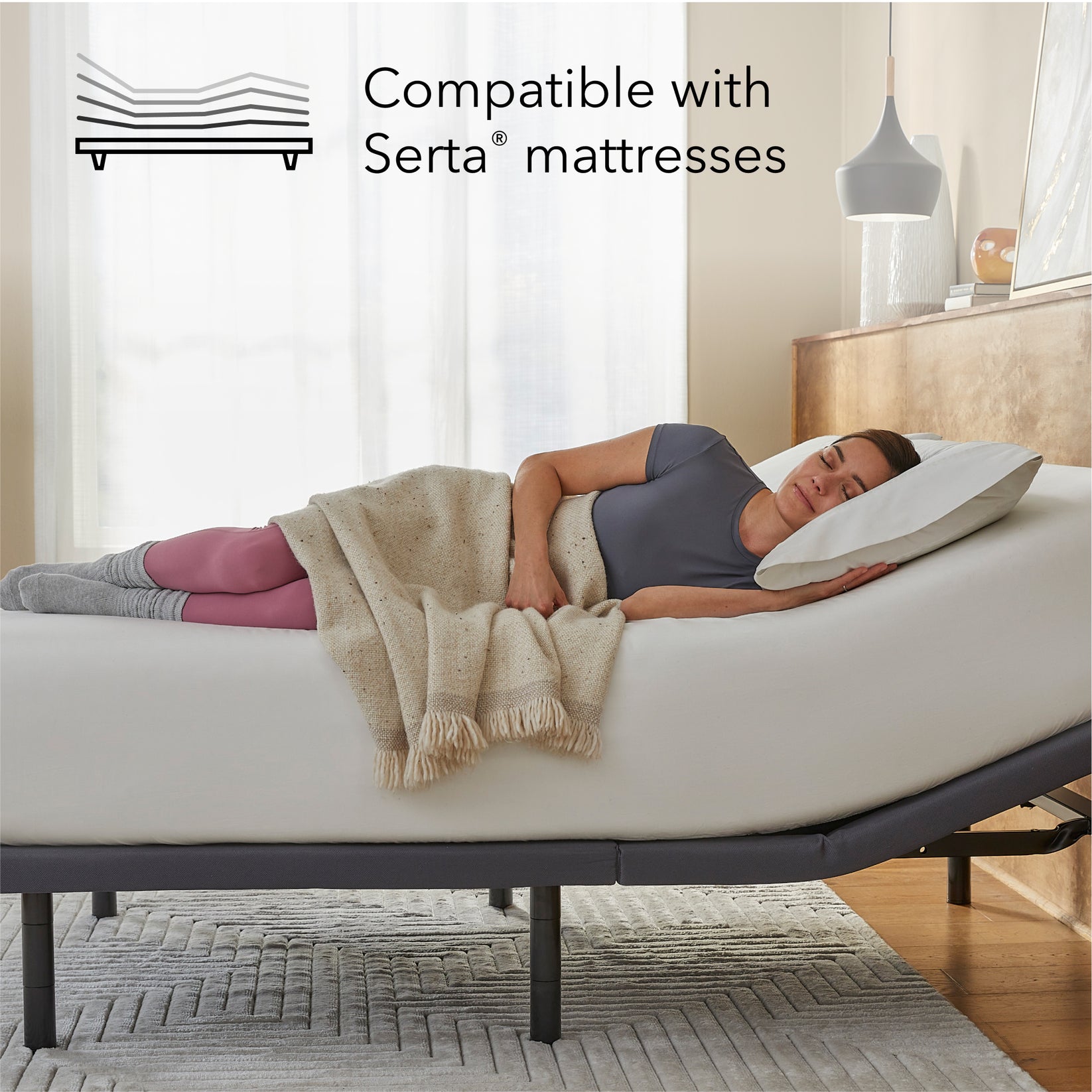 Baselogic Gold by Serta - Adjustable Bed Frame Bases