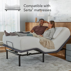 Baselogic Silver by Serta - Adjustable Bed Frame Bases