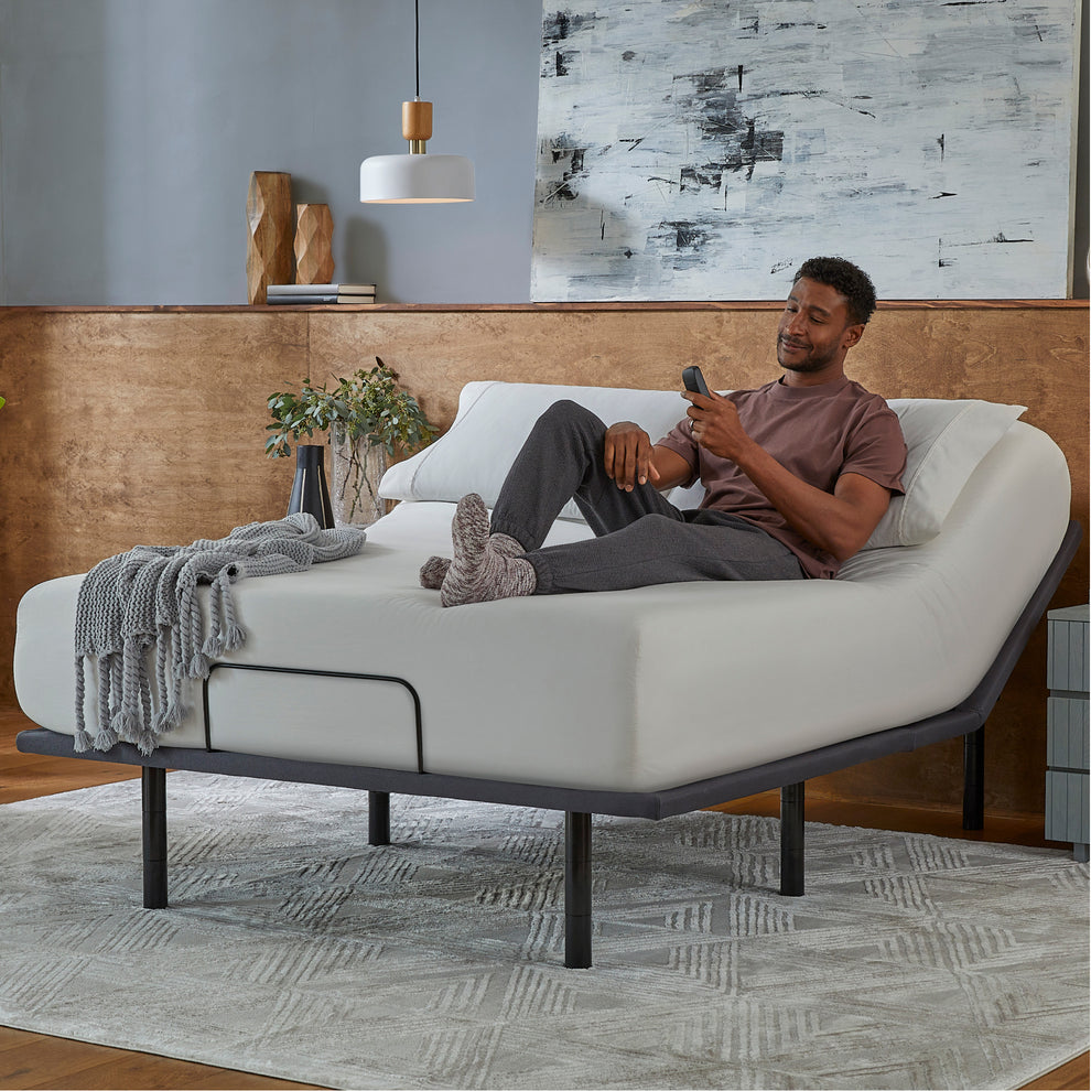 Baselogic Silver by Serta - Adjustable Bed Frame Bases