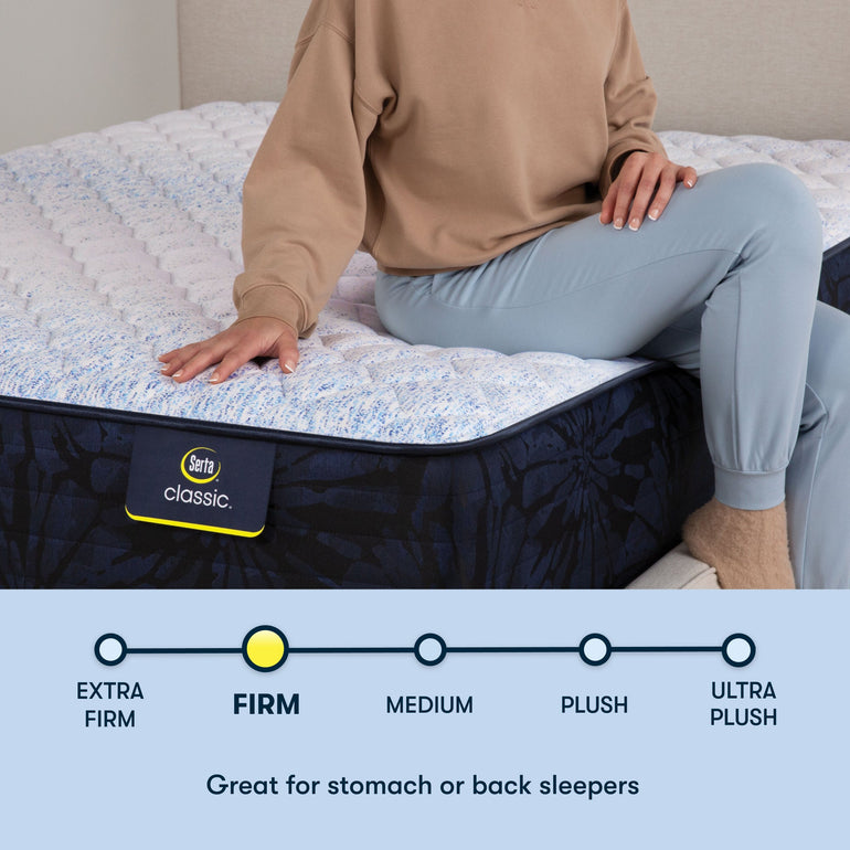 Serta Classic Mattress with 3 Zone Support