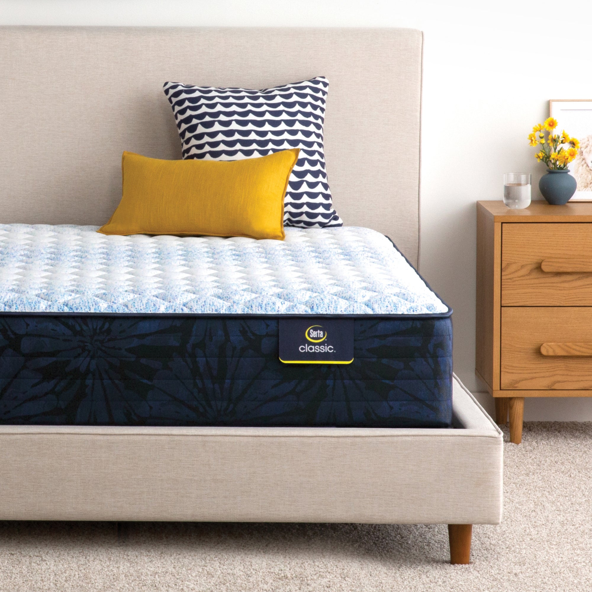 Serta Classic Mattress with 3 Zone Support