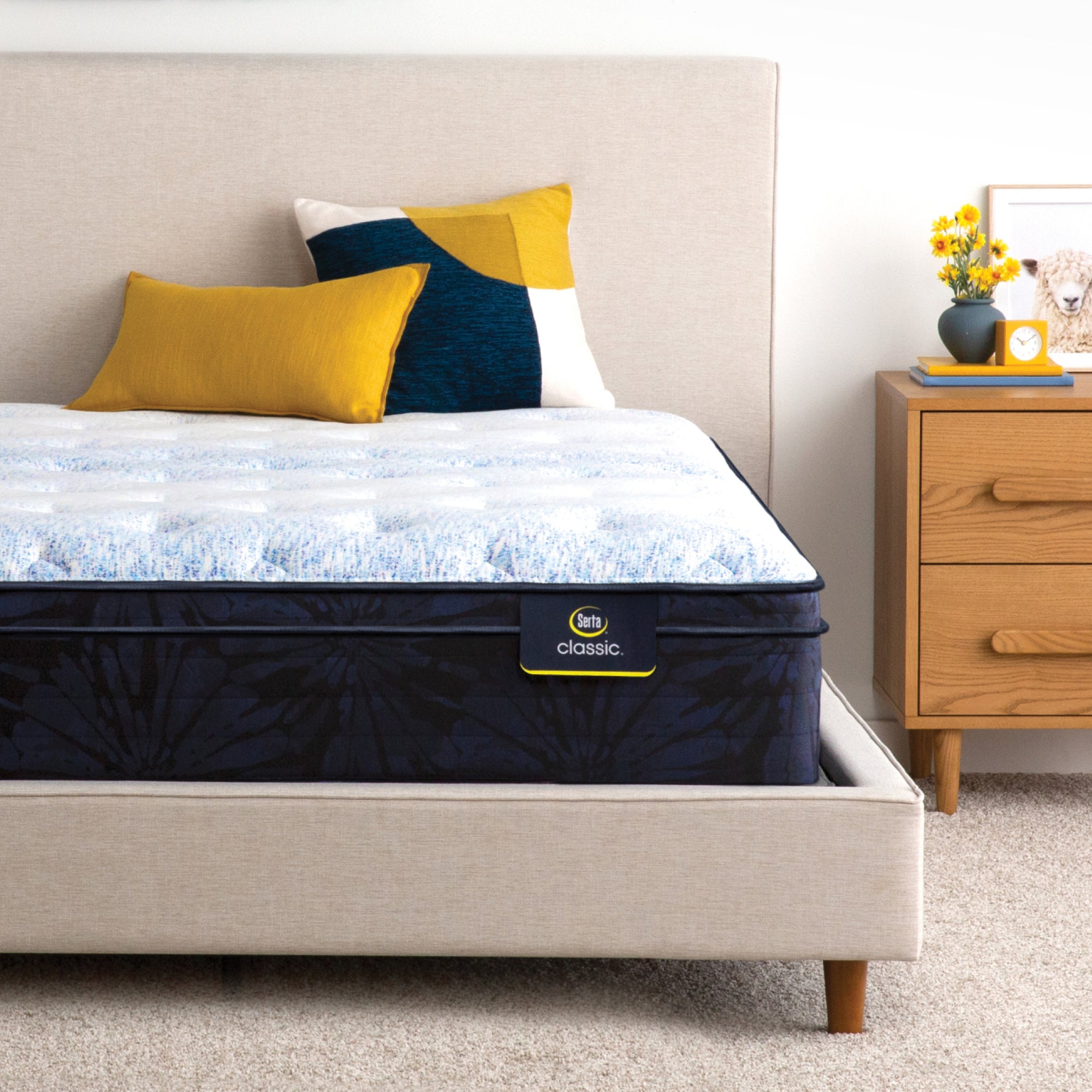 Serta Classic Mattress with 3 Zone Support
